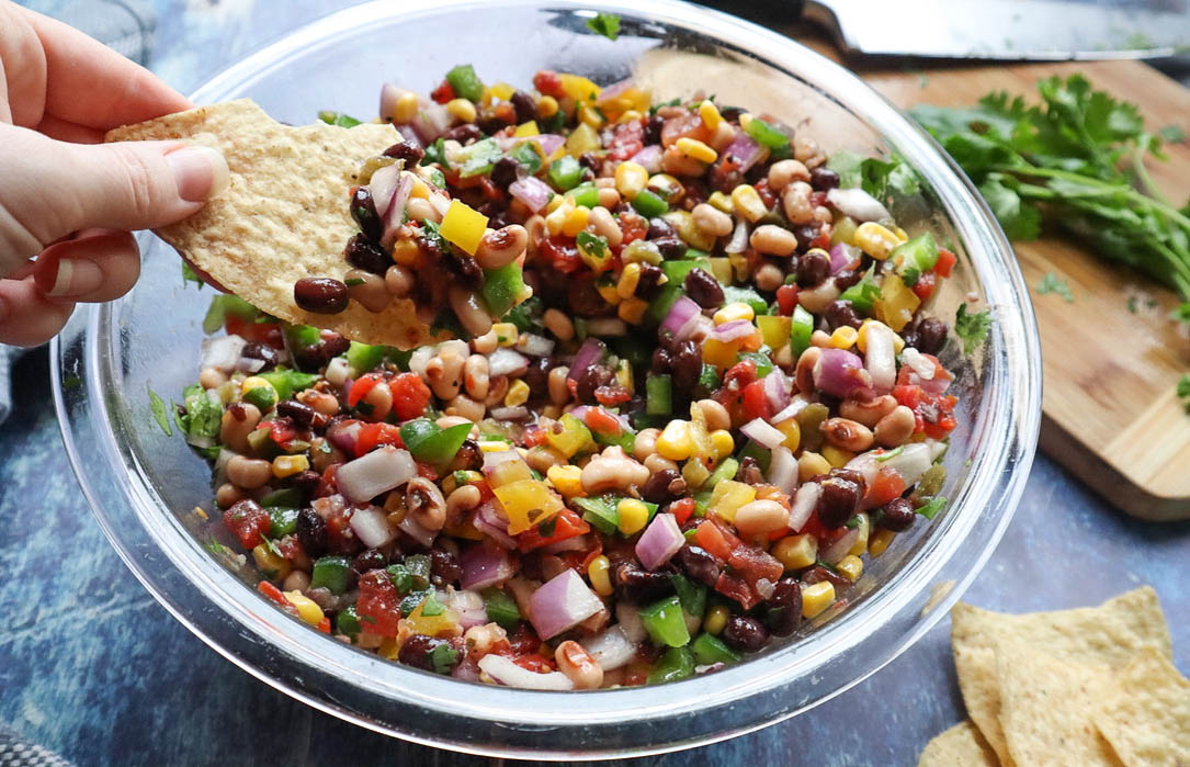 10 Minute Redneck Caviar Recipe - Bless This Meal