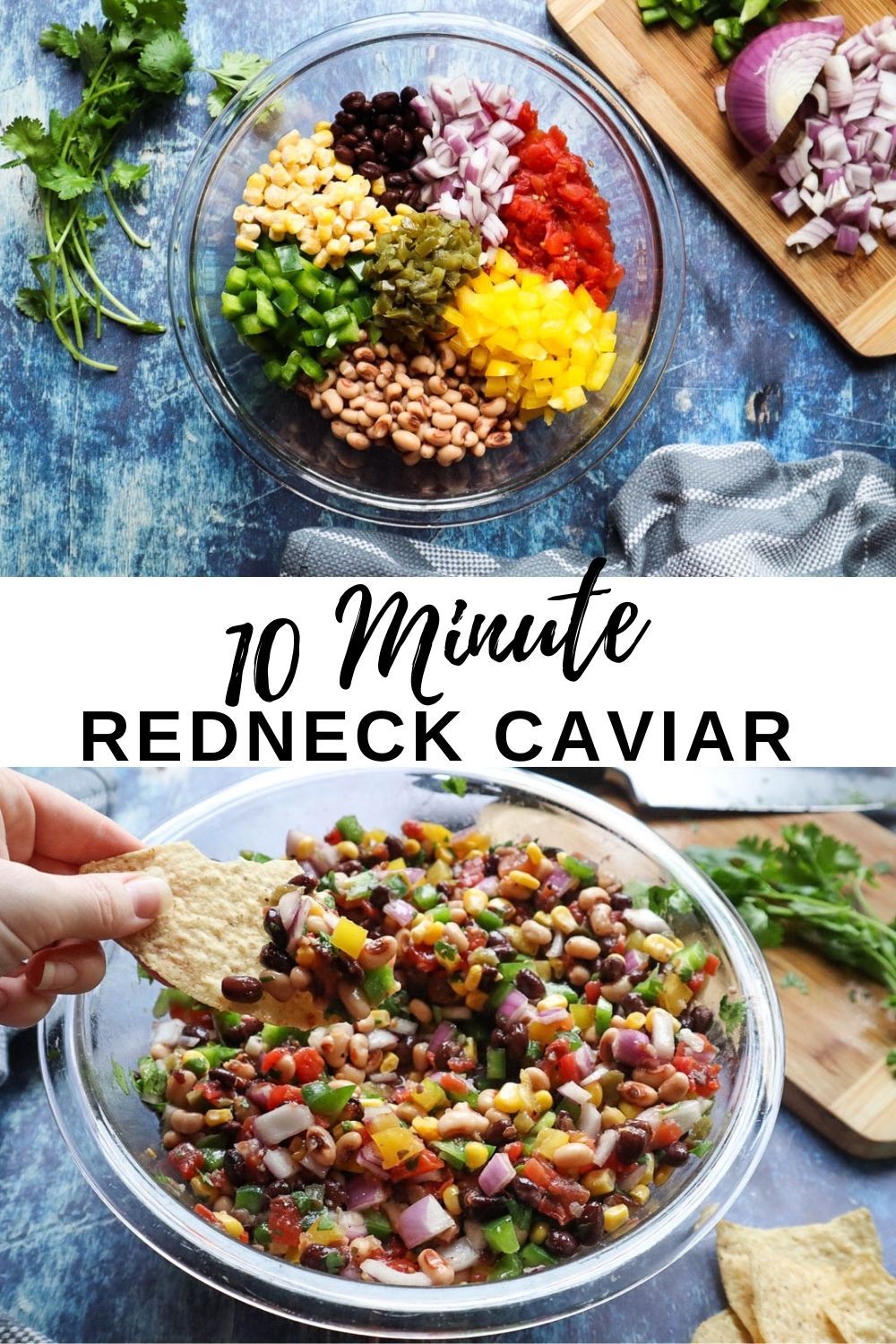 10 Minute Redneck Caviar Recipe - Bless This Meal