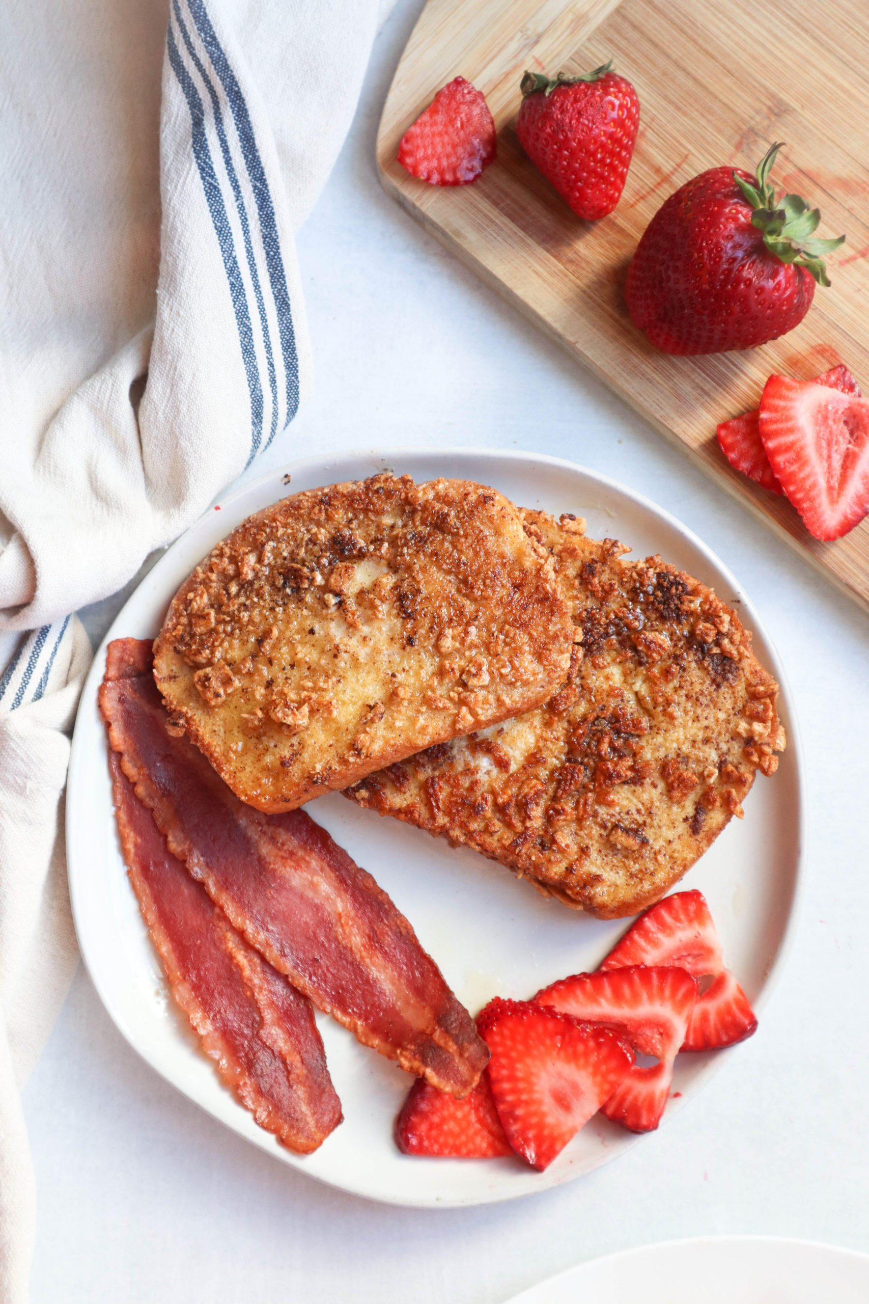 Cinnamon Toast Crunch French Toast - Bless This Meal