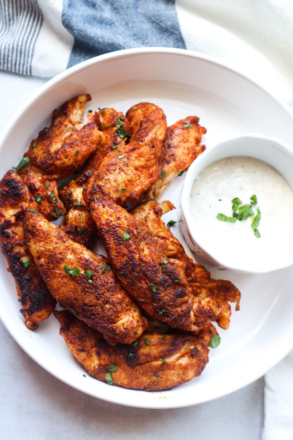 The Best Blackened Chicken Tenders - Bless This Meal
