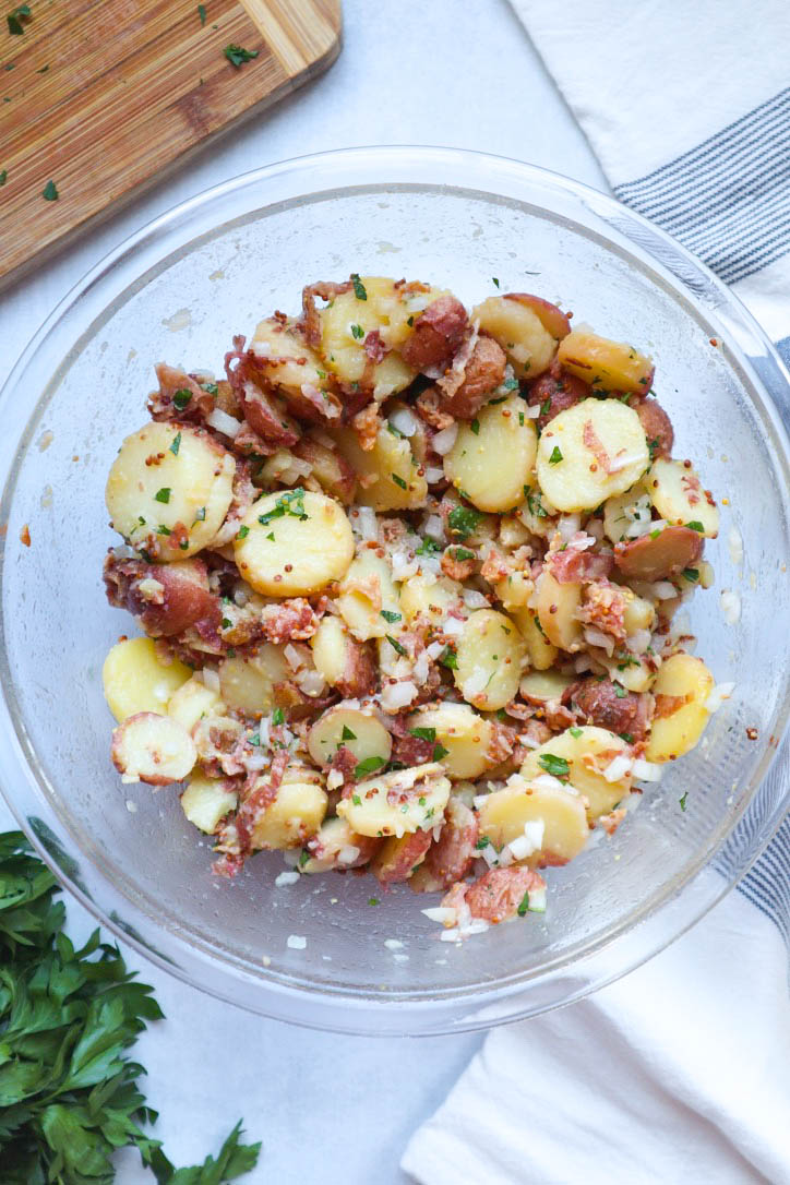 The Best Instant Pot German Potato Salad - Bless This Meal