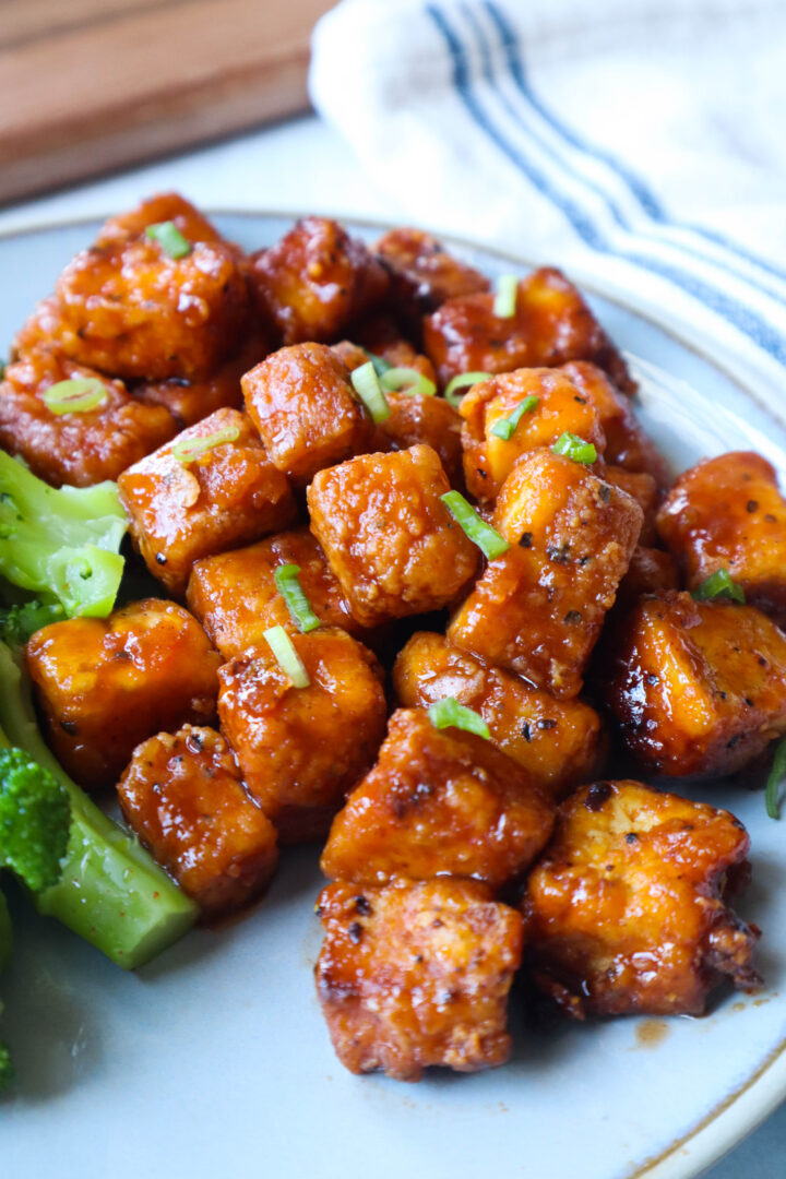 Delicious Firecracker Tofu - Bless This Meal