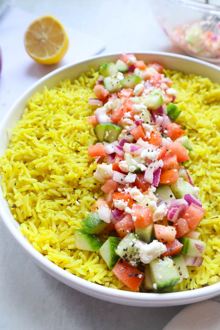 Best Yellow Mediterranean Rice - Bless This Meal