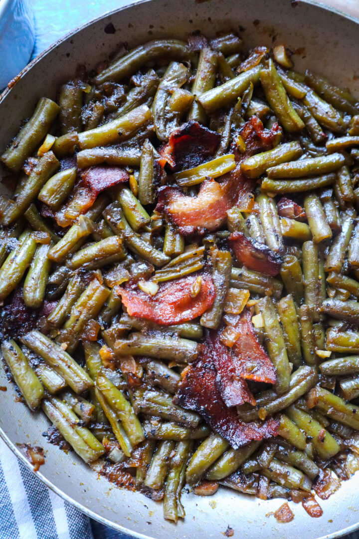 Best Ever Crack Green Beans - Bless This Meal