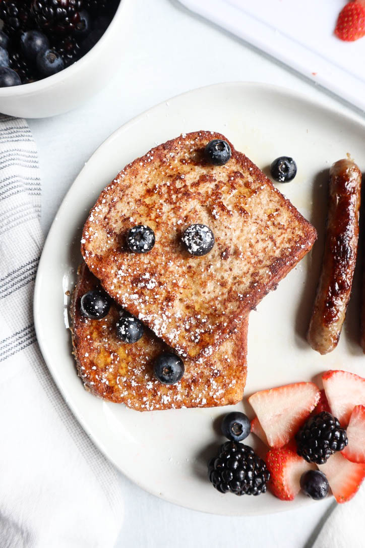 High Protein Anabolic French Toast - Bless This Meal