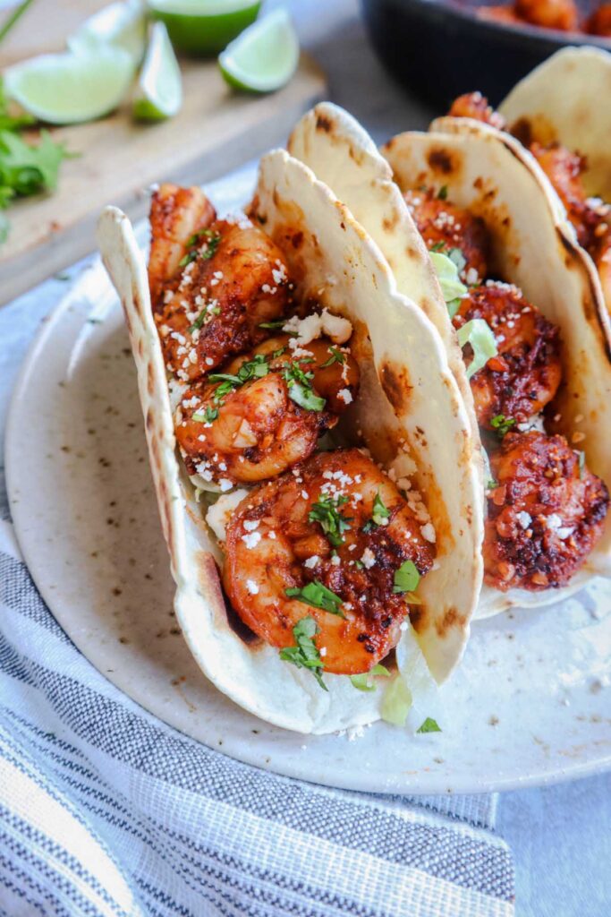 Easy Tacos De Camaron - Bless This Meal
