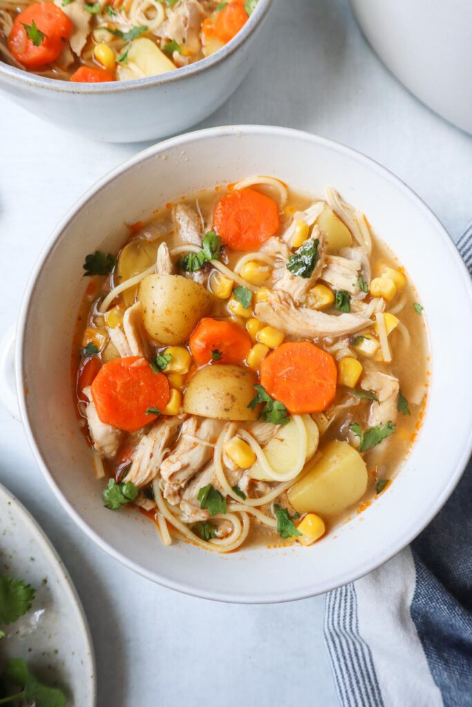 Authentic Cuban Chicken Soup - Bless This Meal