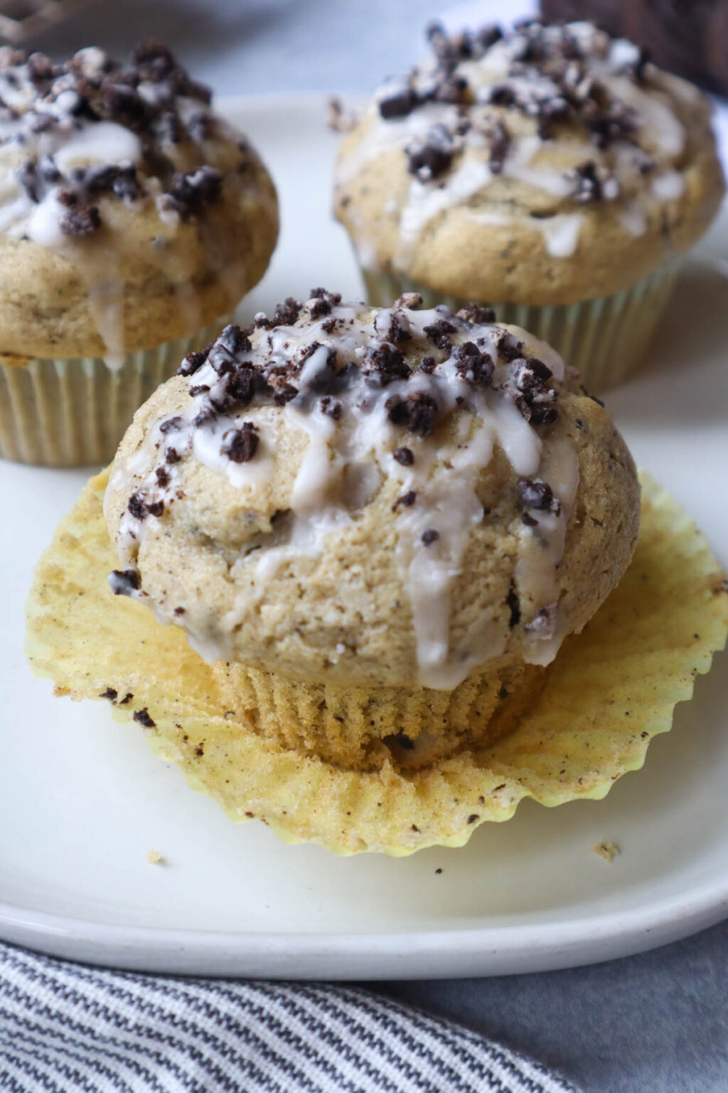 Quick and Easy Oreo Muffins - Bless This Meal