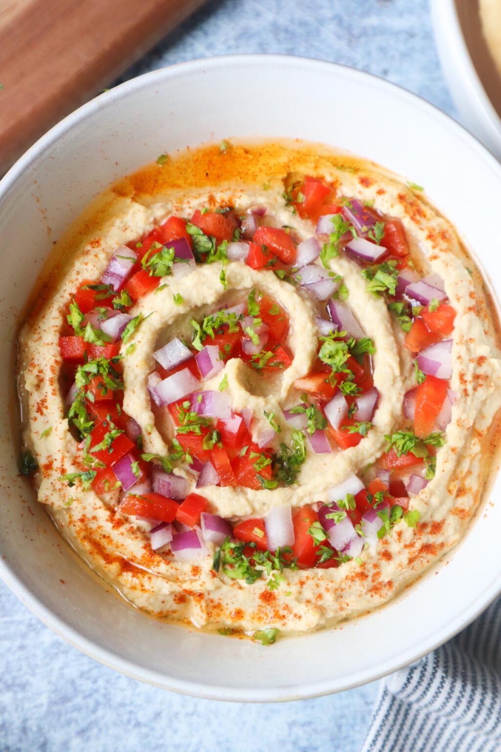 Traditional Beiruti Hummus (Lebanese Recipe) - Bless This Meal