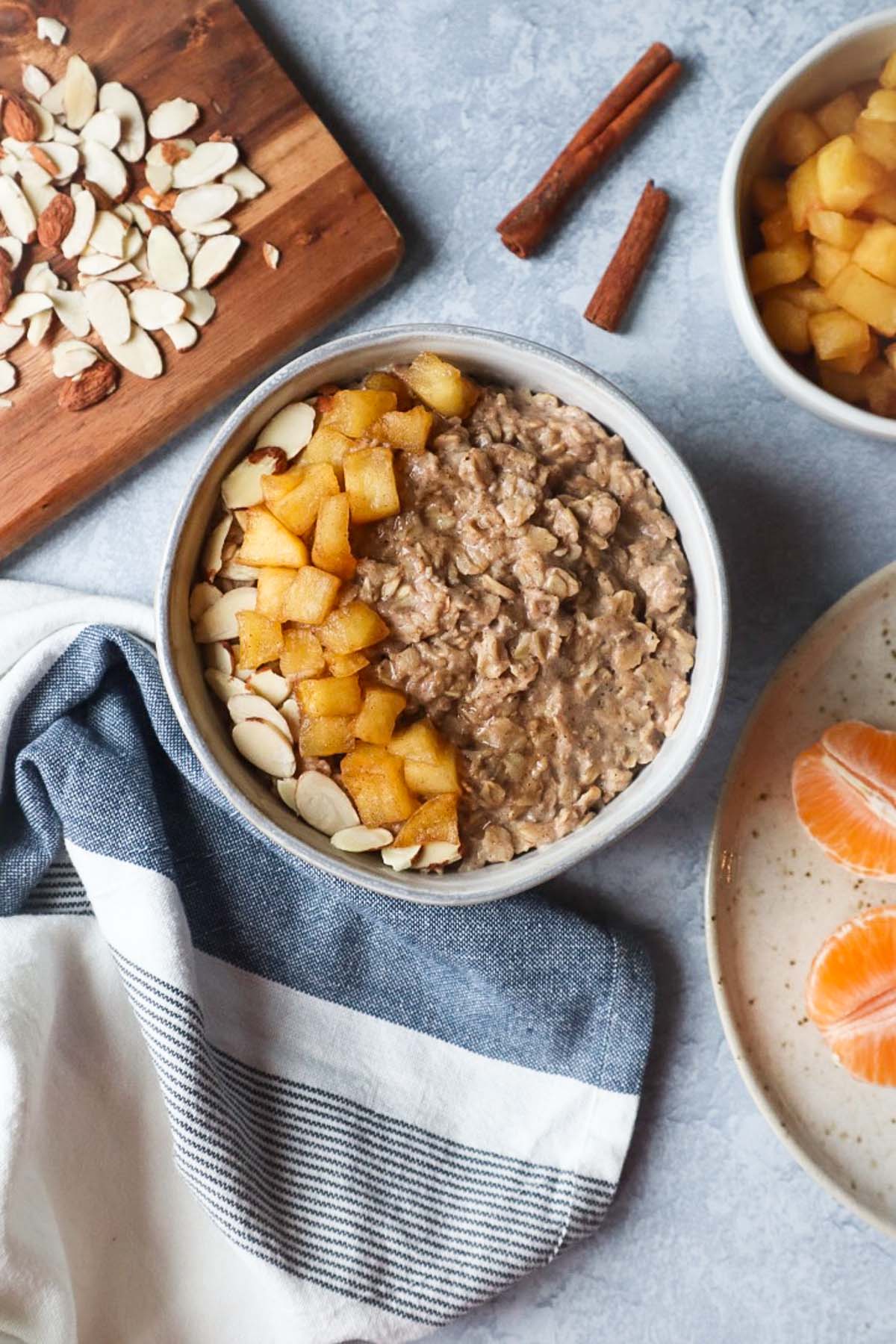 The Best Cinnamon Spiced Oatmeal Recipe - Bless This Meal