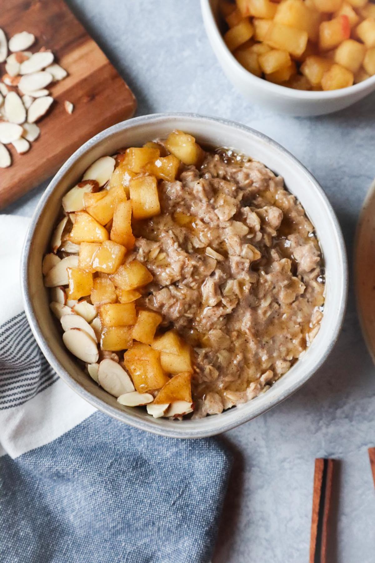 The Best Cinnamon Spiced Oatmeal Recipe - Bless This Meal