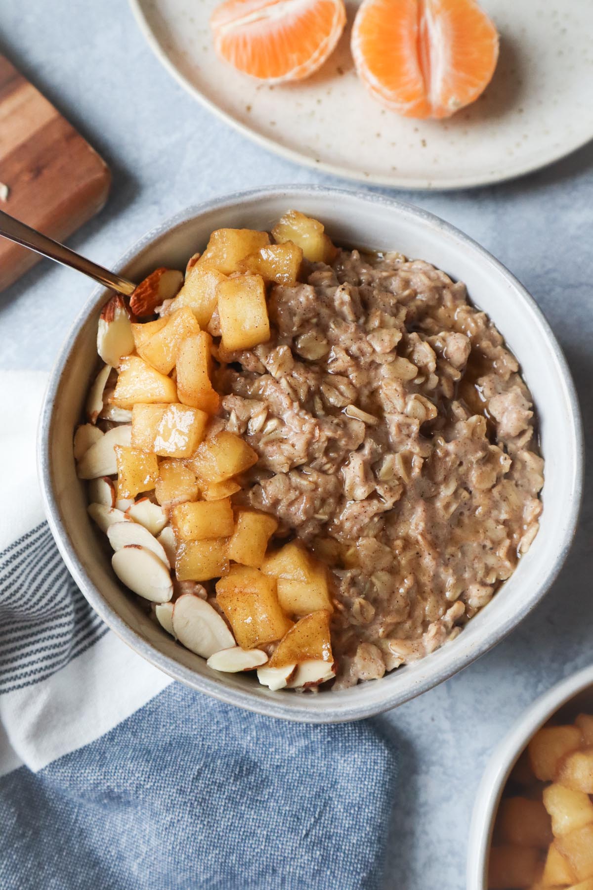 The Best Cinnamon Spiced Oatmeal Recipe - Bless This Meal