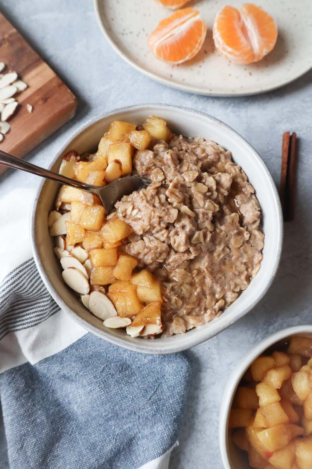 The Best Cinnamon Spiced Oatmeal Recipe - Bless This Meal